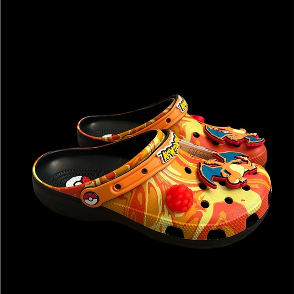 CROCS | Shoes | Crocs Pokmon Charizard Clogs With Poke Ball Jibbitz ...